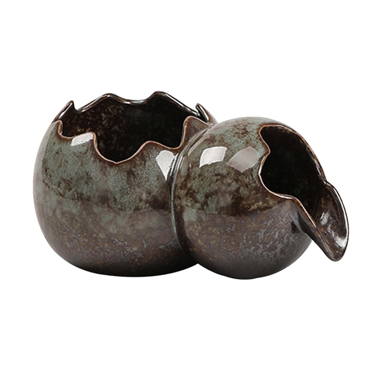 TISHITA Waterfall Water Jar Open Water Tank for Balconies Courtyard ...