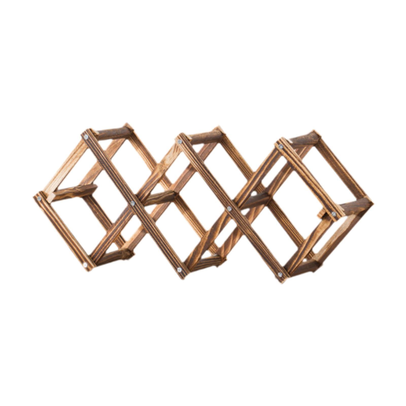 TISHITA Wine Rack,Countertop,Wine Bottle Stand Display Shelf Wine ...