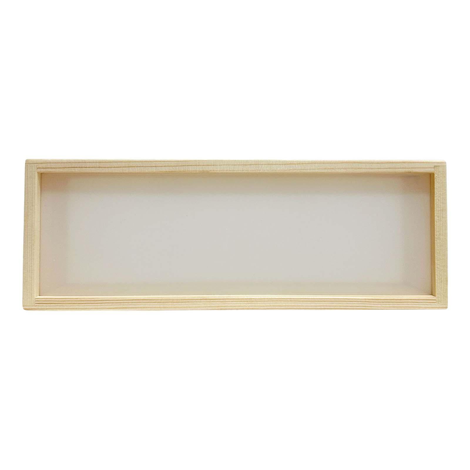 TISHITA Wooden Shadow Box Frame with Light Deep Showcase Home ...