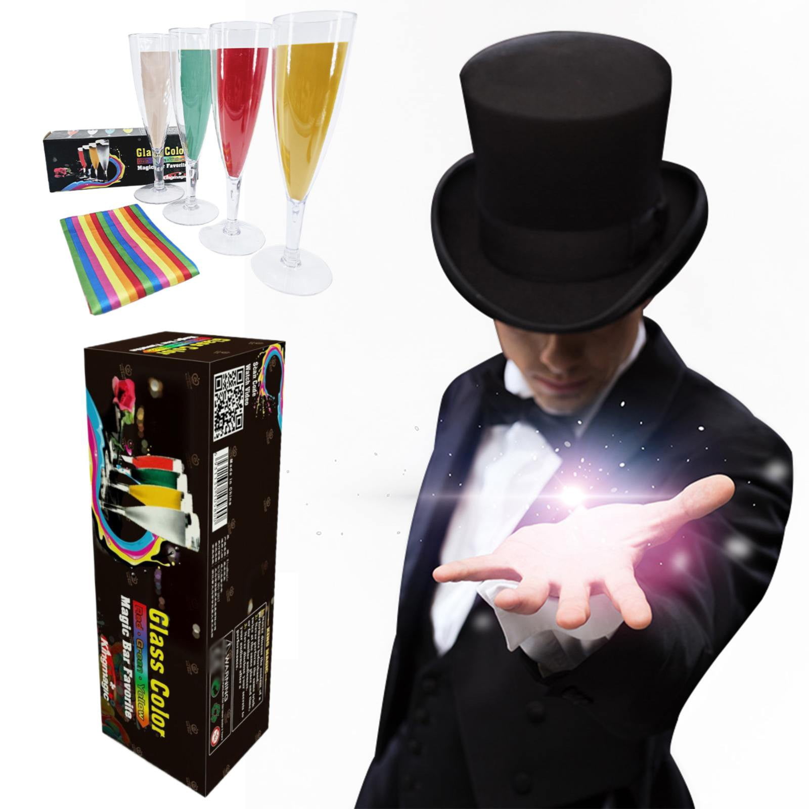 TISUDYE Liquid Color Change Set Glass Color Change Tricks Funny Glass ...