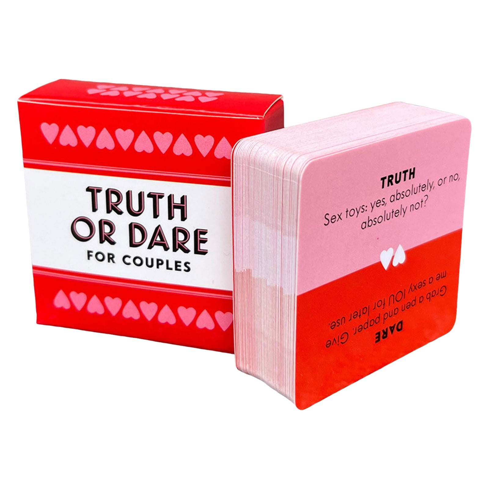 TISUDYE Love Challenge Card Game: 50 Thrilling Cards For Couples Deepen ...