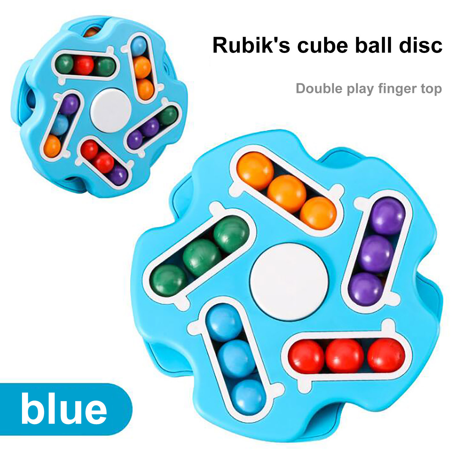 TISUDYE Rotating Toy,Double-Sided Playable Circular Rotating Small ...