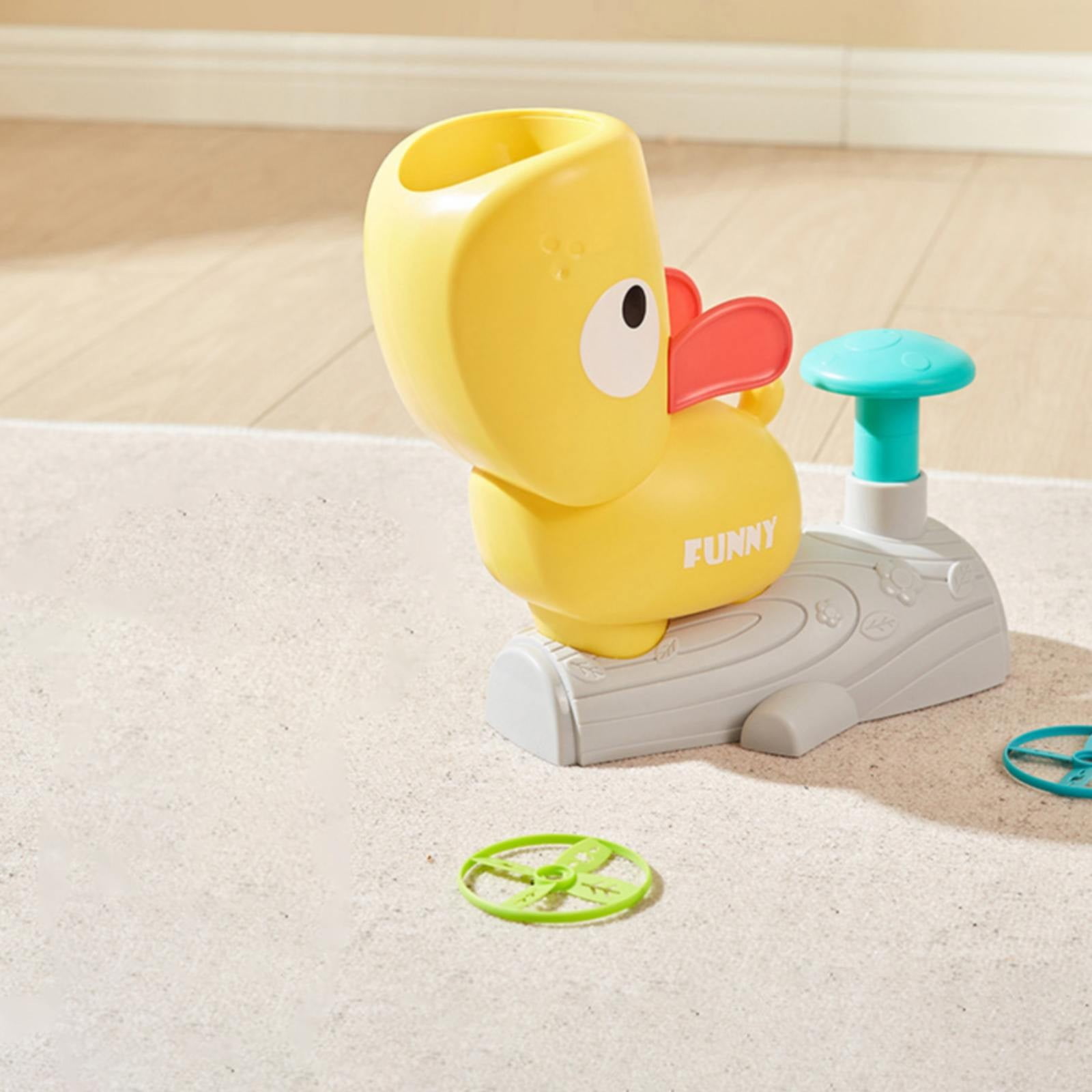 TISUDYE Toy Creative Up Flying Saucer Machine Step On Flying Saucer Toy Set Feet Hand And Eye ...