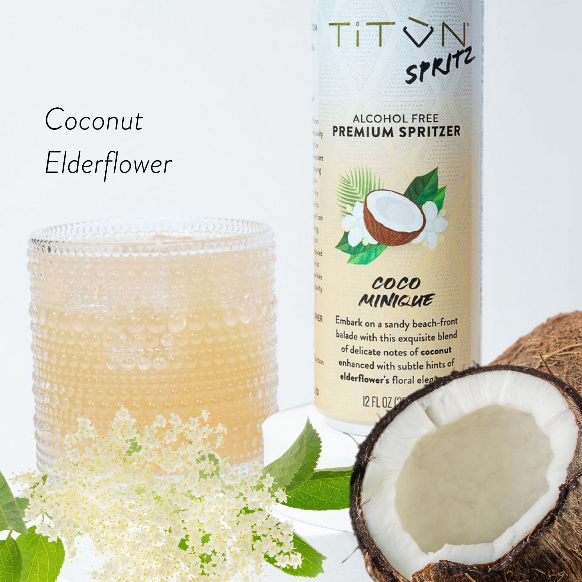 TITÙN SPRITZ - Non Alcoholic Premium Spritzer - Coco Minique Spritz ...