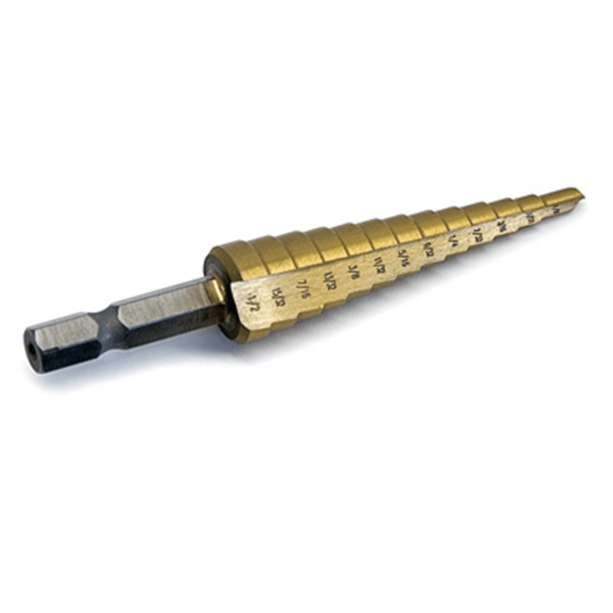 TITAN #1 1/8" - 1/2" STEP DRILL BIT - Walmart.com