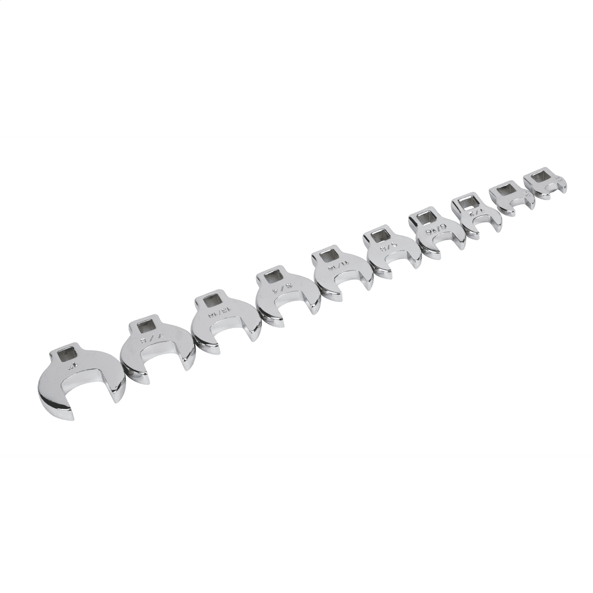 TITAN 10-PC 3/8" DR SAE CROWSFOOT WR - Walmart.com