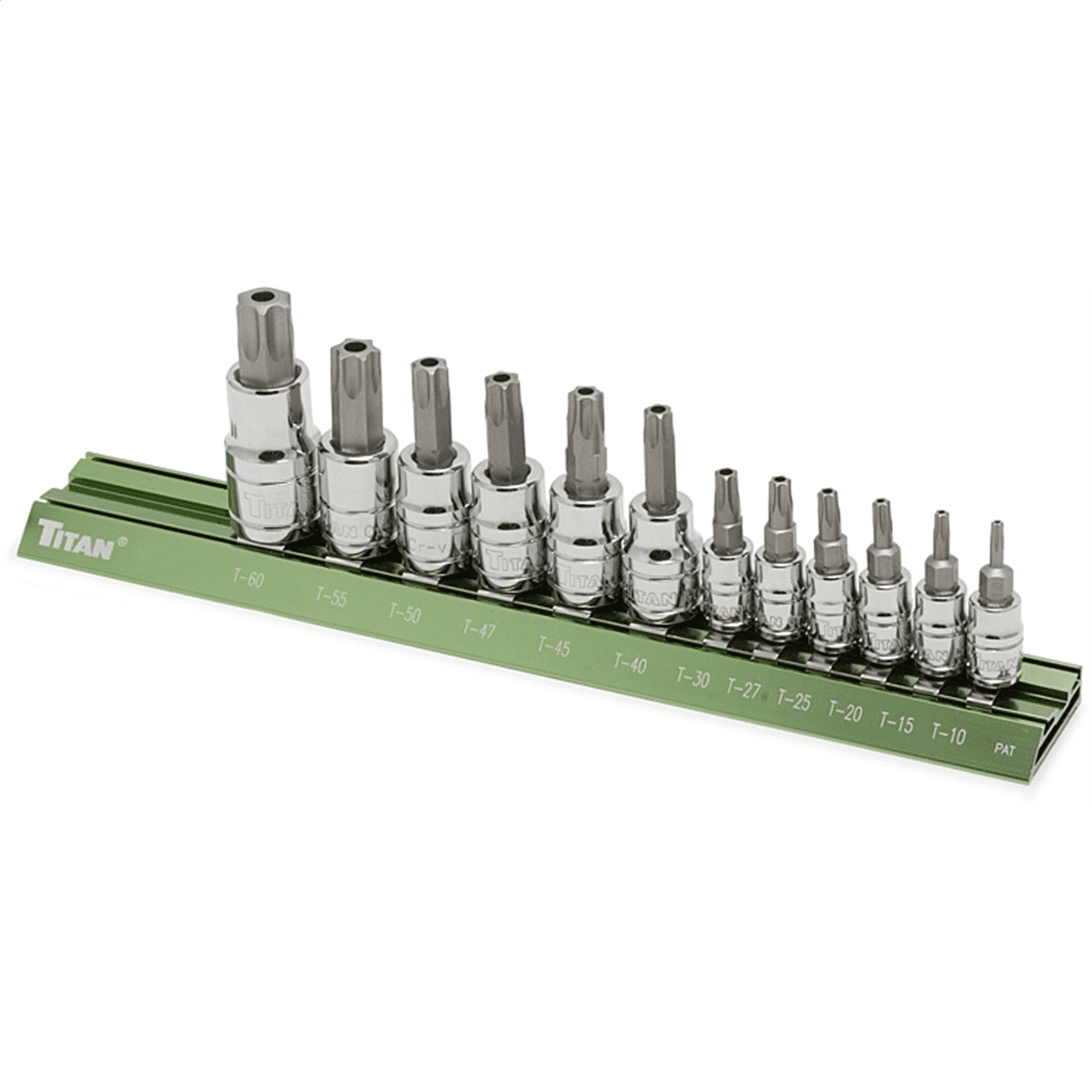 TITAN 12-PC TAMPER RESISTANT TORX BIT SET - Walmart.com