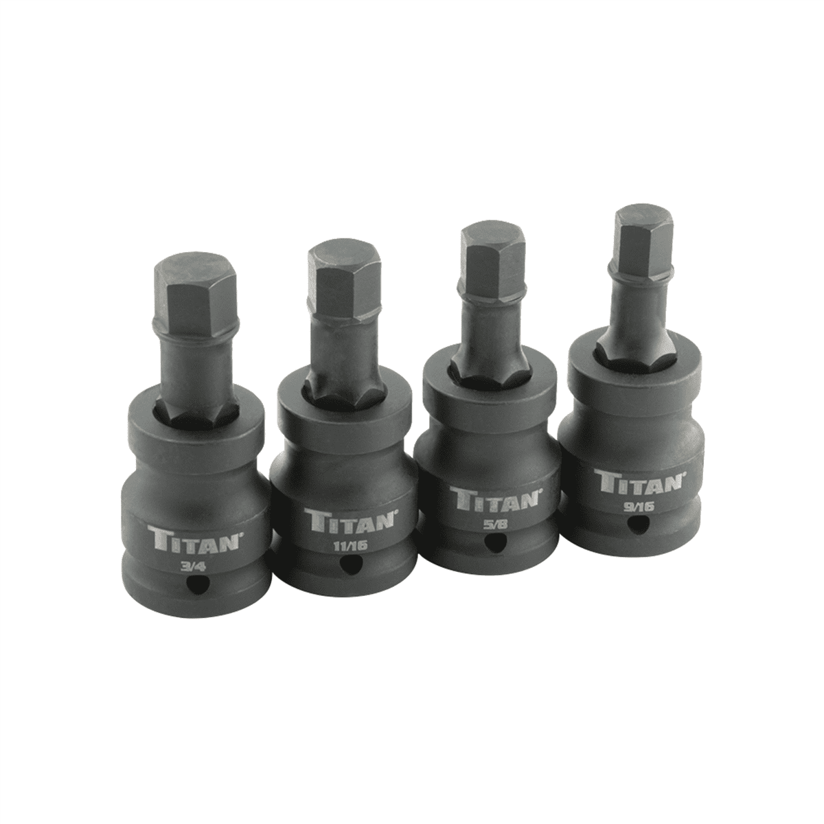 TITAN 4-PC 3/4" DR SAE HEX IMPACT BI - Walmart.com