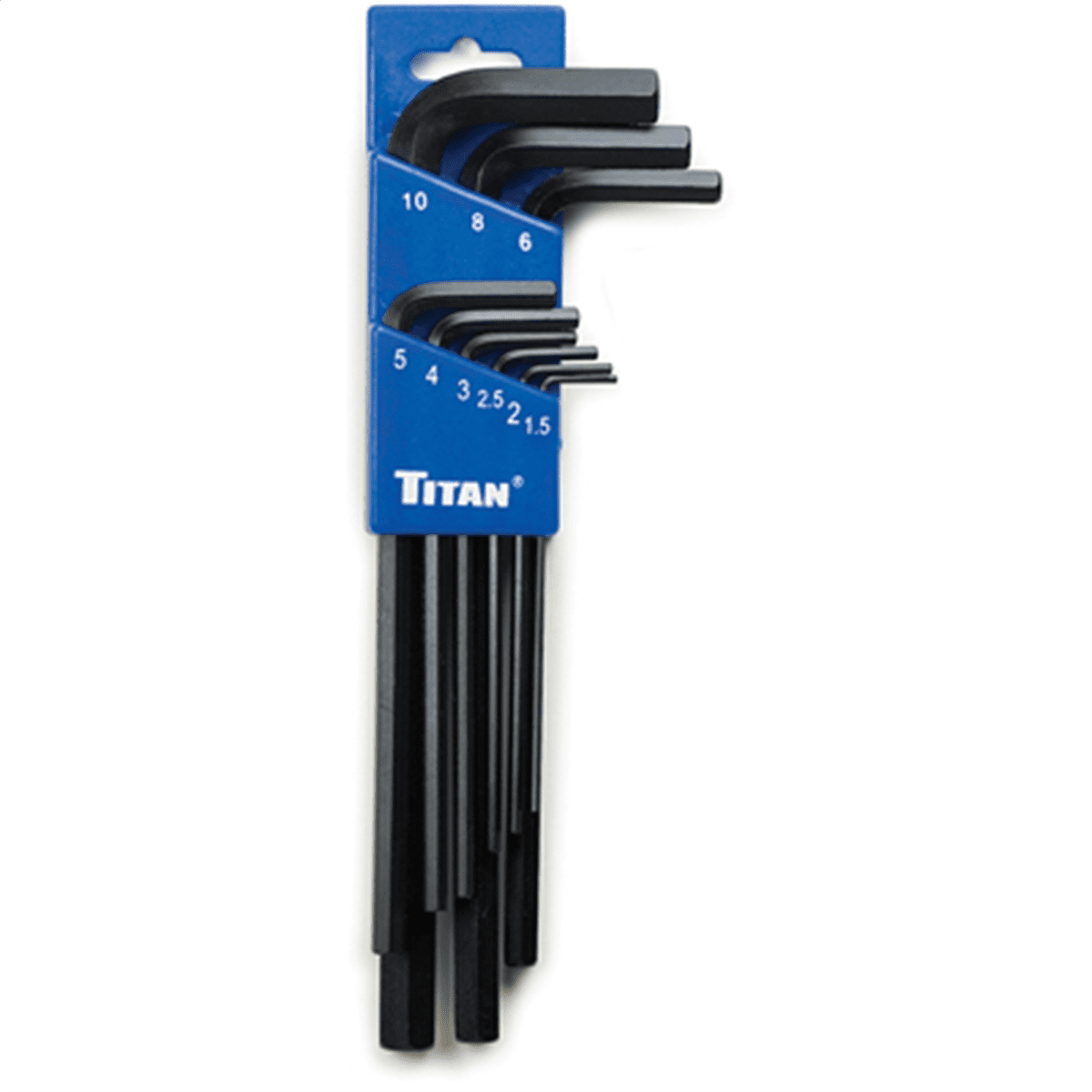 TITAN 9-PC METRIC LONG HEX KEY SET - Walmart.com