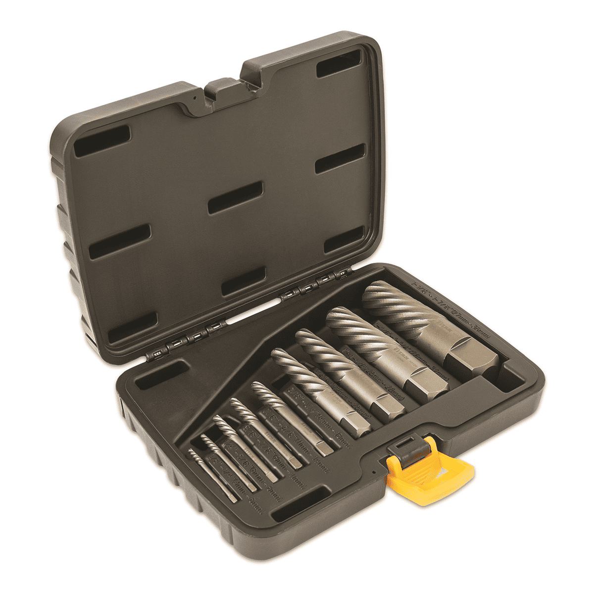TITAN 9 Pc. Screw Extractor Set - Walmart.com