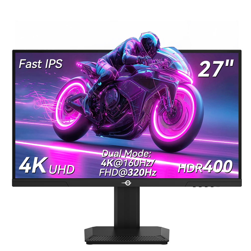 TITAN ARMY Gaming Monitor 27 Inch, 4K@160Hz, FHD 320Hz Computer Monitor ...