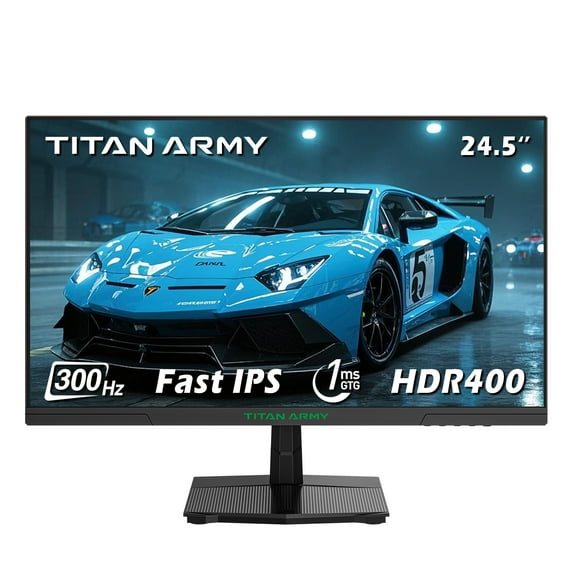 TITAN ARMY P2510HS 25" FHD Fast IPS Computer Monitor with Vibrant Colors, HDR400 & Low Blue ...