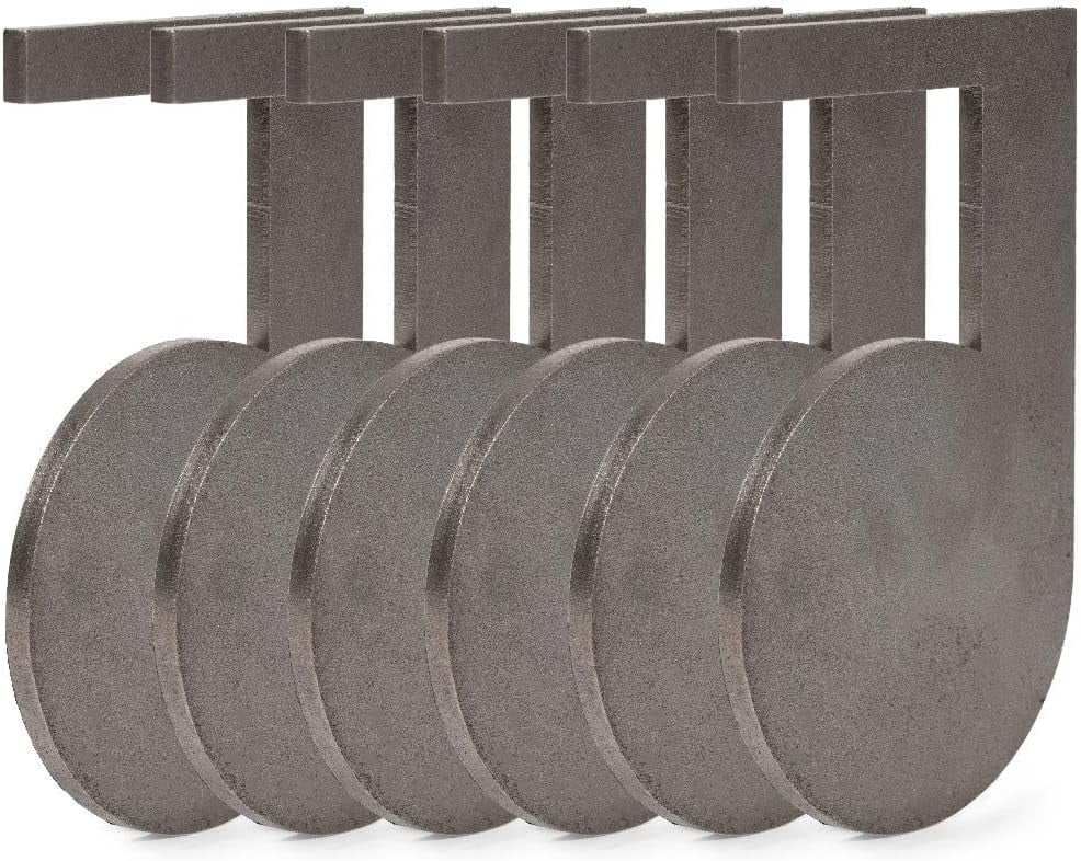 TITAN GREAT OUTDOORS Ash & Ember Six AR500 1/2" Thick Steel Dueling ...