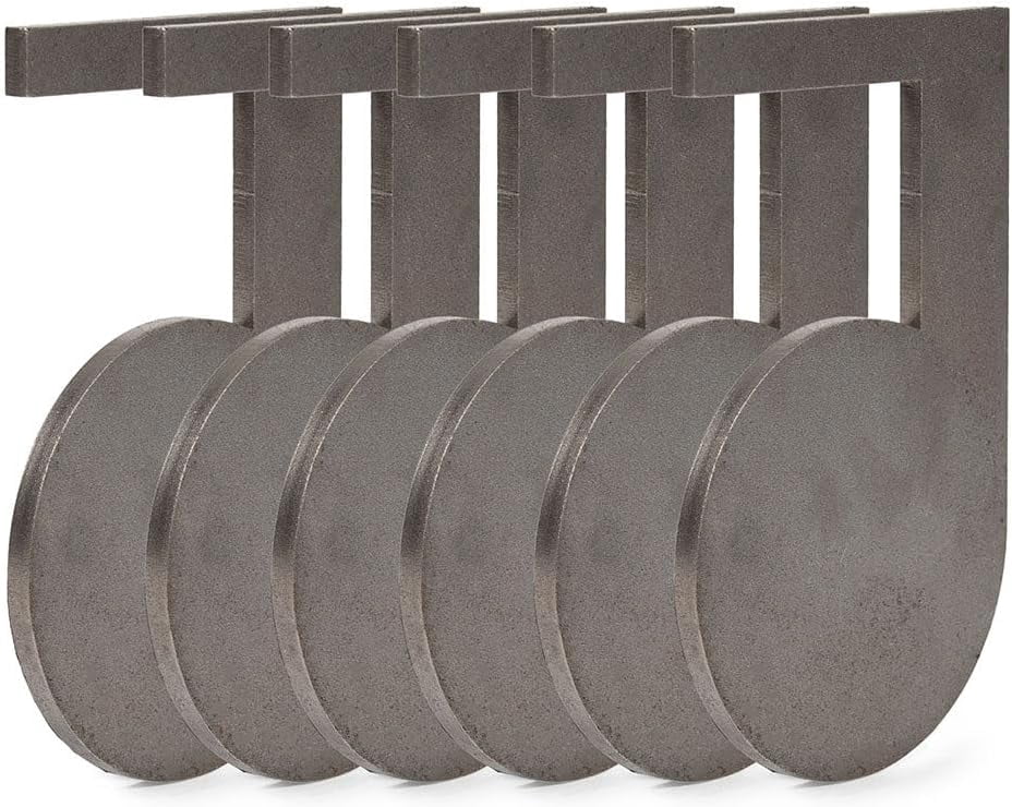 TITAN GREAT OUTDOORS Ash & Ember Six AR500 3/8" Thick Steel Dueling ...