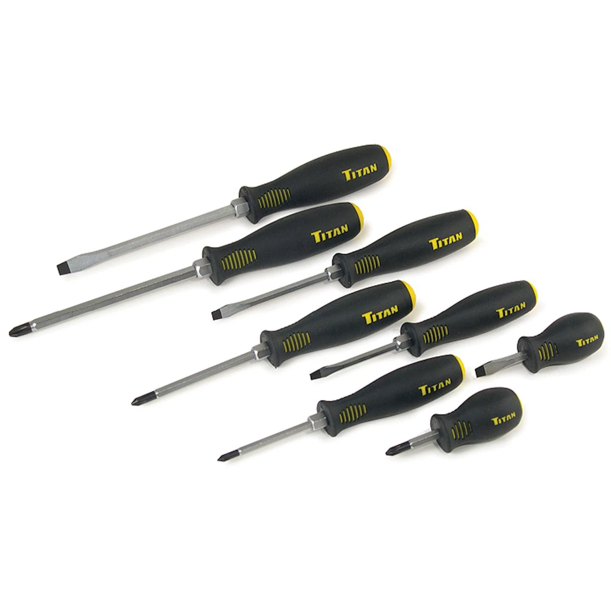 TITAN SCREWDRIVER SET 8PC - Walmart.com