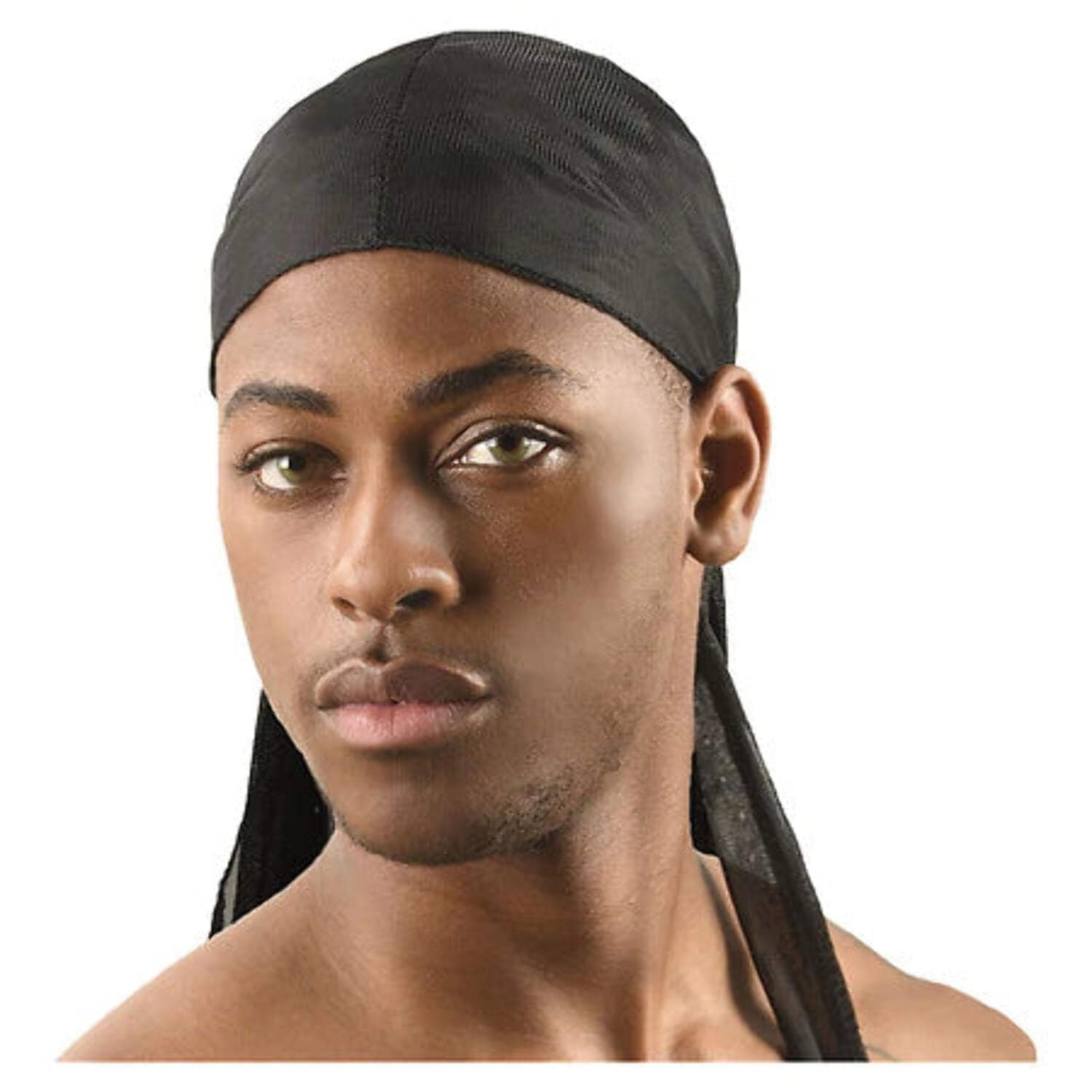 TITAN - Satin Du-Rag Black - Walmart.com