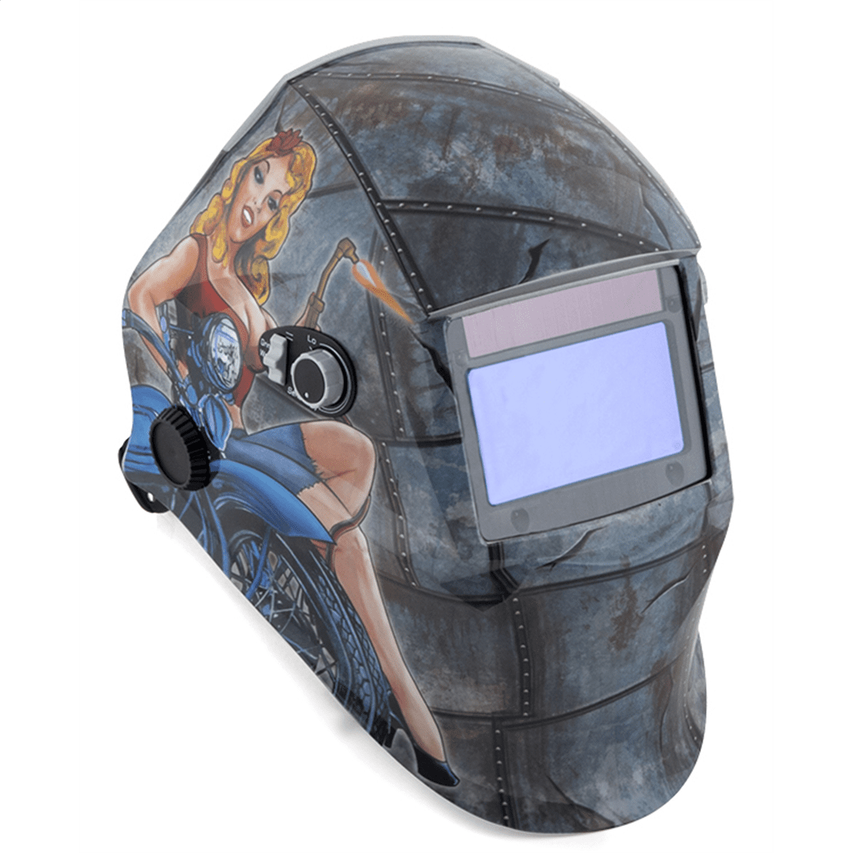 TITAN Solar Powered Auto-Darkening Welding He - Walmart.com