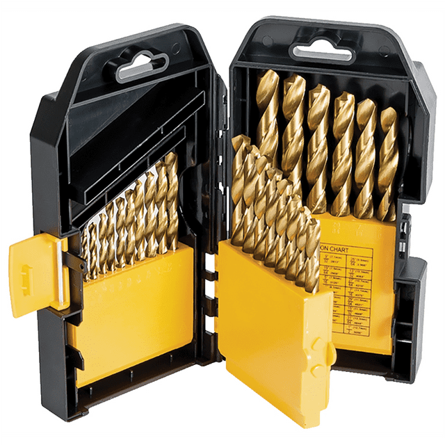 TITAN TITANIUM COATED DRILL BIT 29-PC SET - Walmart.com