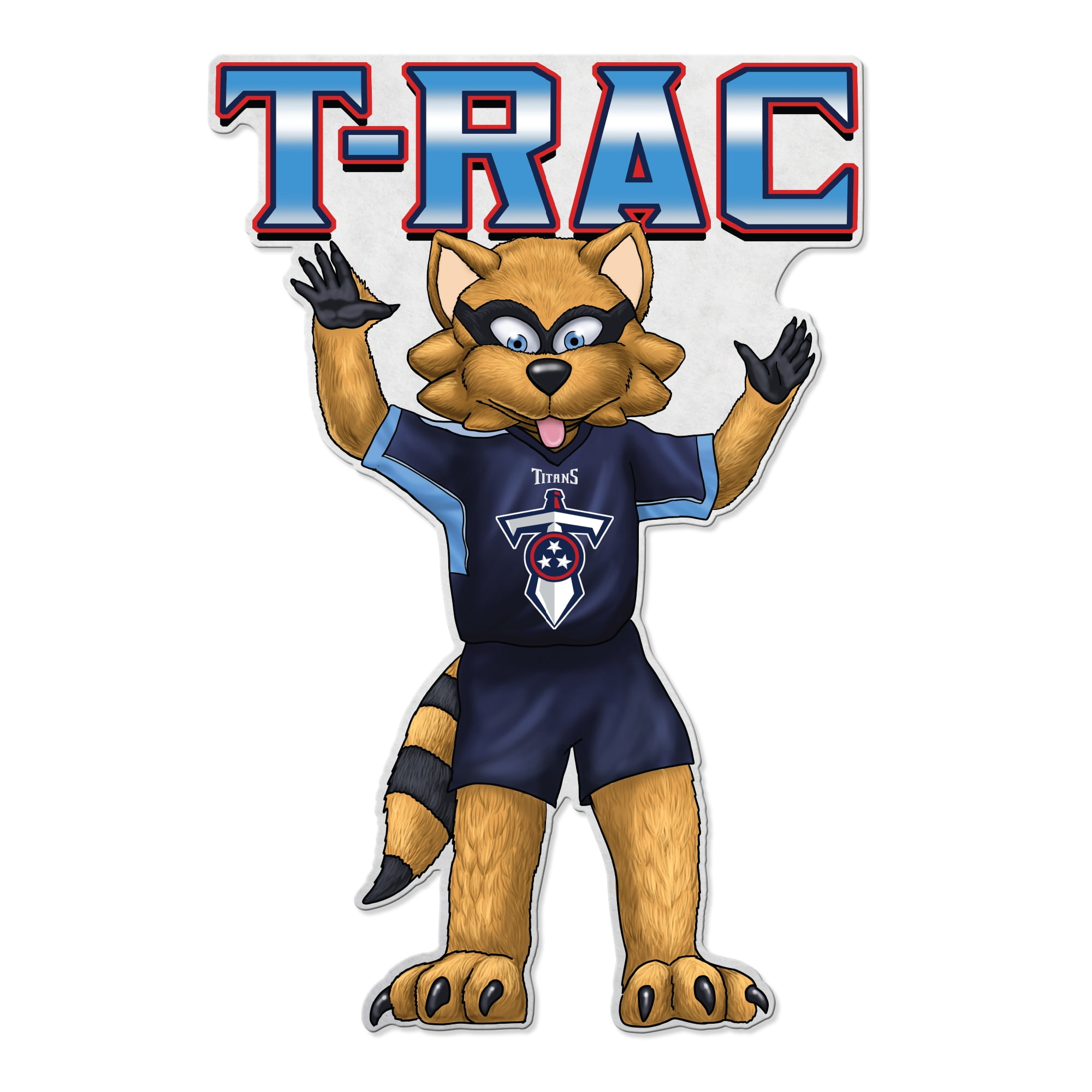 TITANS SHAPE CUT MASCOT LOGO PENNANT WITH HEADER CARD - Walmart.com