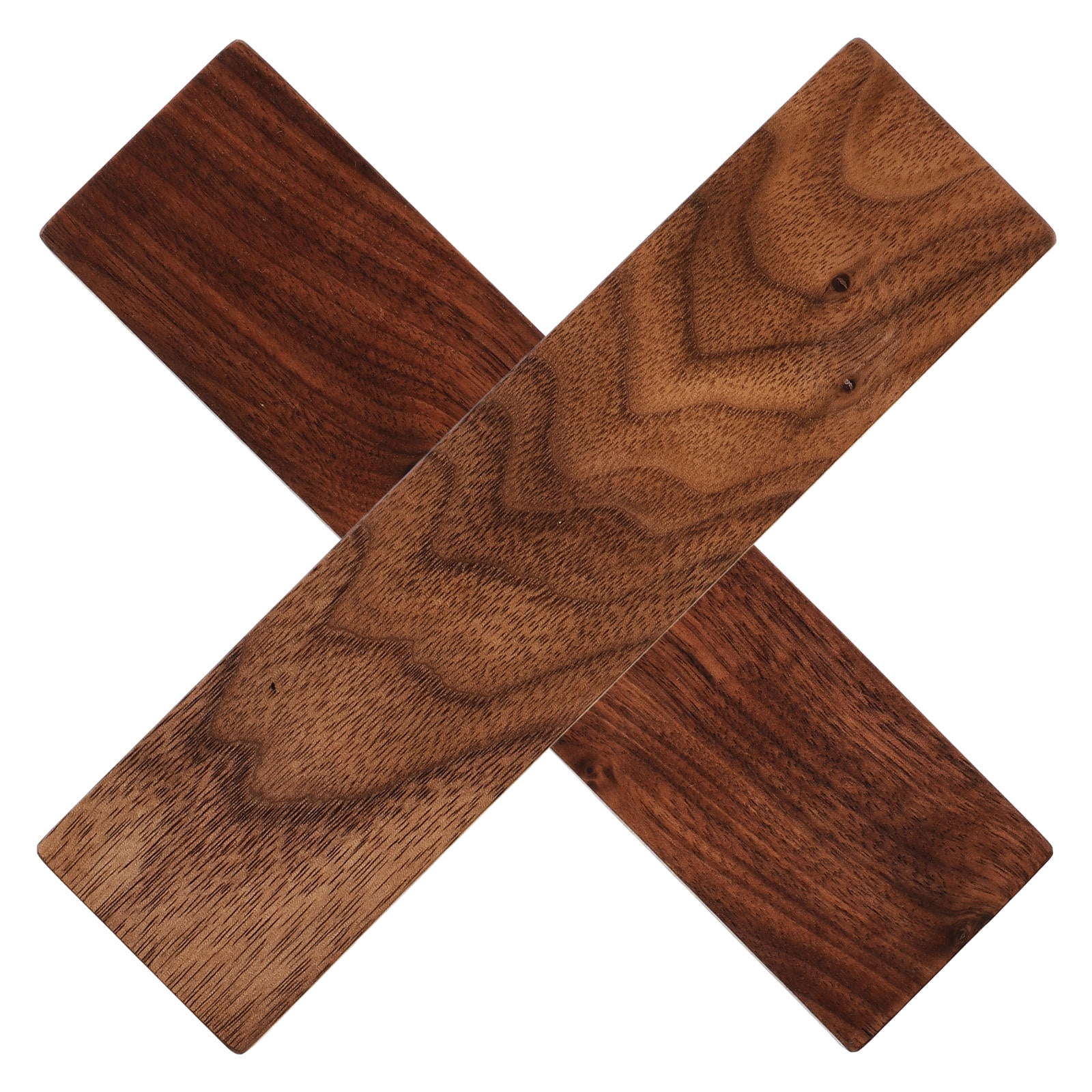 TITINICE 2Pcs Craft Wood Board for Diy Enthusiasts Dark Brown 7.86X1 ...