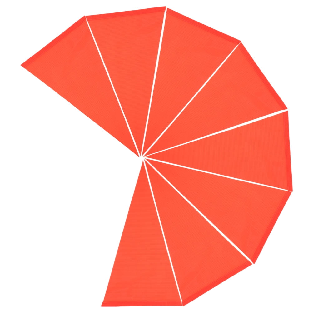 TITINICE 8Pack Triangular Orange PVC Safety Flags for Electric Scooters ...