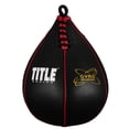 TITLE Boxing Gyro Balanced Leather Speed Bag, Large, Black - Walmart.com