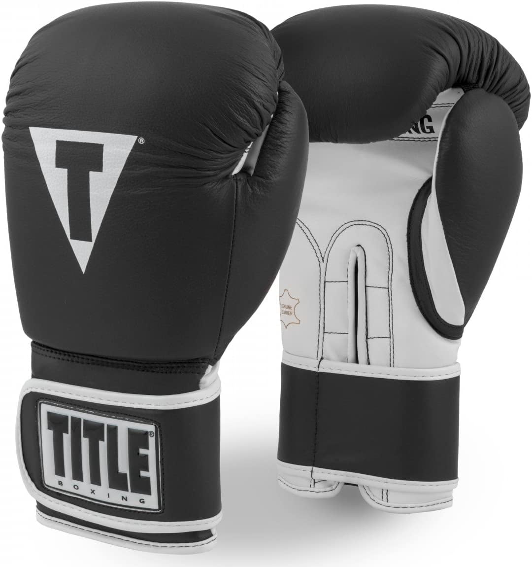 TITLE Boxing Pro Style Leather Training Gloves 3.0 - Boxing Gloves ...