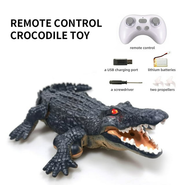 TITOUMI 2.4 GHz Remote Control Alligator RC Boats for Adults Kids ...