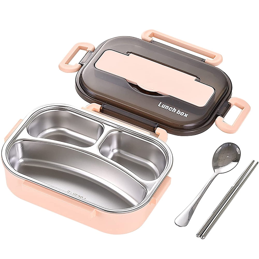 TITOUMI 304 Stainless Steel Insulated Lunch Box, Student Portable Lunch ...