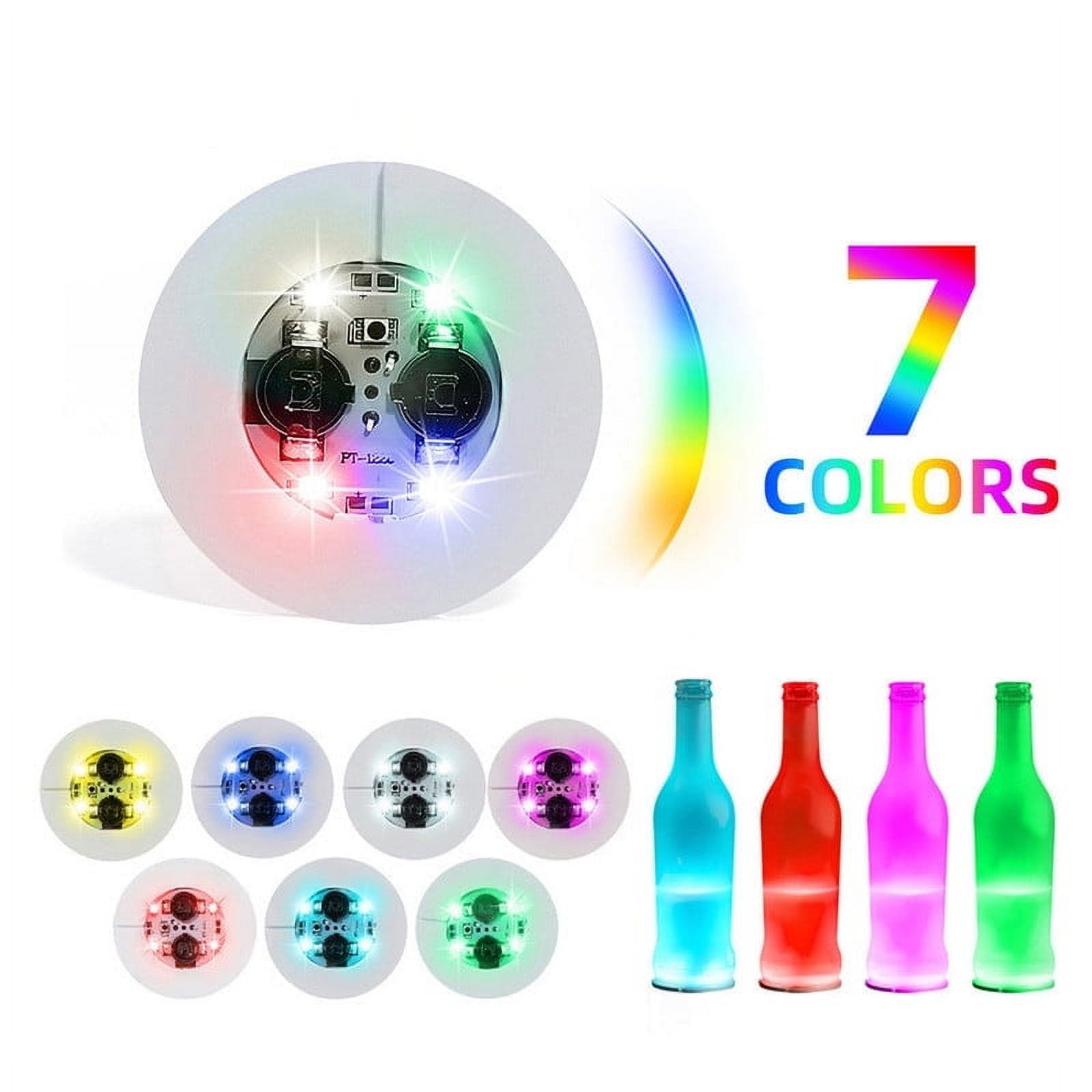 TITOUMI 30Pcs LED Bottle Sticker,Light Up ers,Colorful - Walmart.com