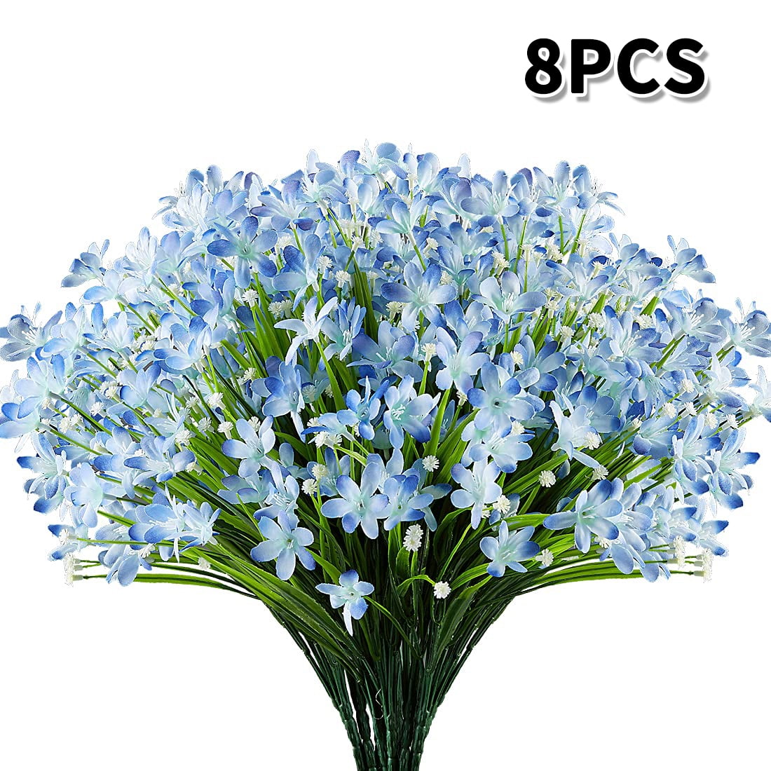 TITOUMI 8Pcs Artificial Flowers, Fake Starry Sky, for Hanging Planter ...