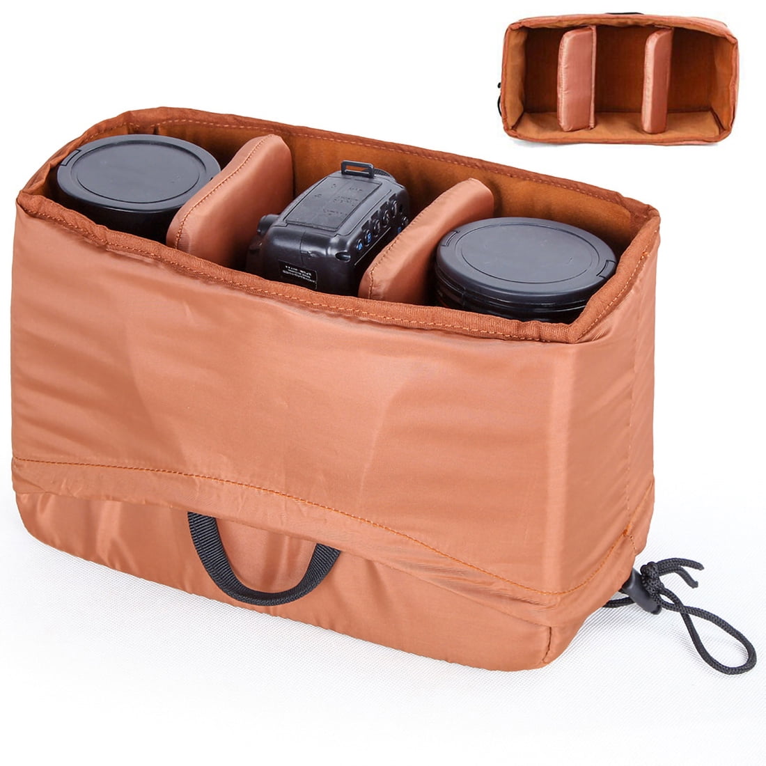 TITOUMI Camera Case Bag Foldable DLSR SLR Insert Case Portable Inner ...