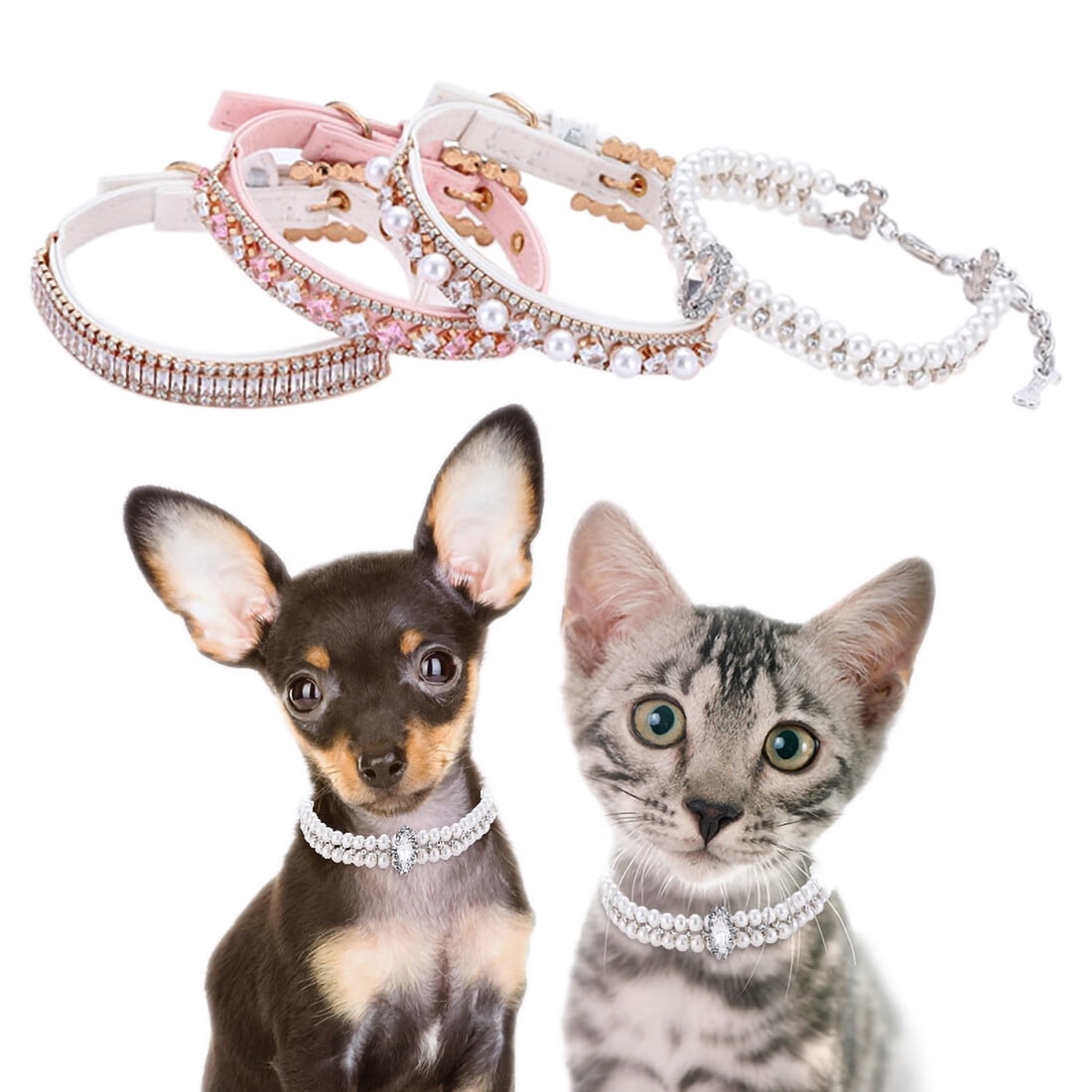 TITOUMI Cat klace, Small and Medium-Sized Dog Collar Collar Accessories ...