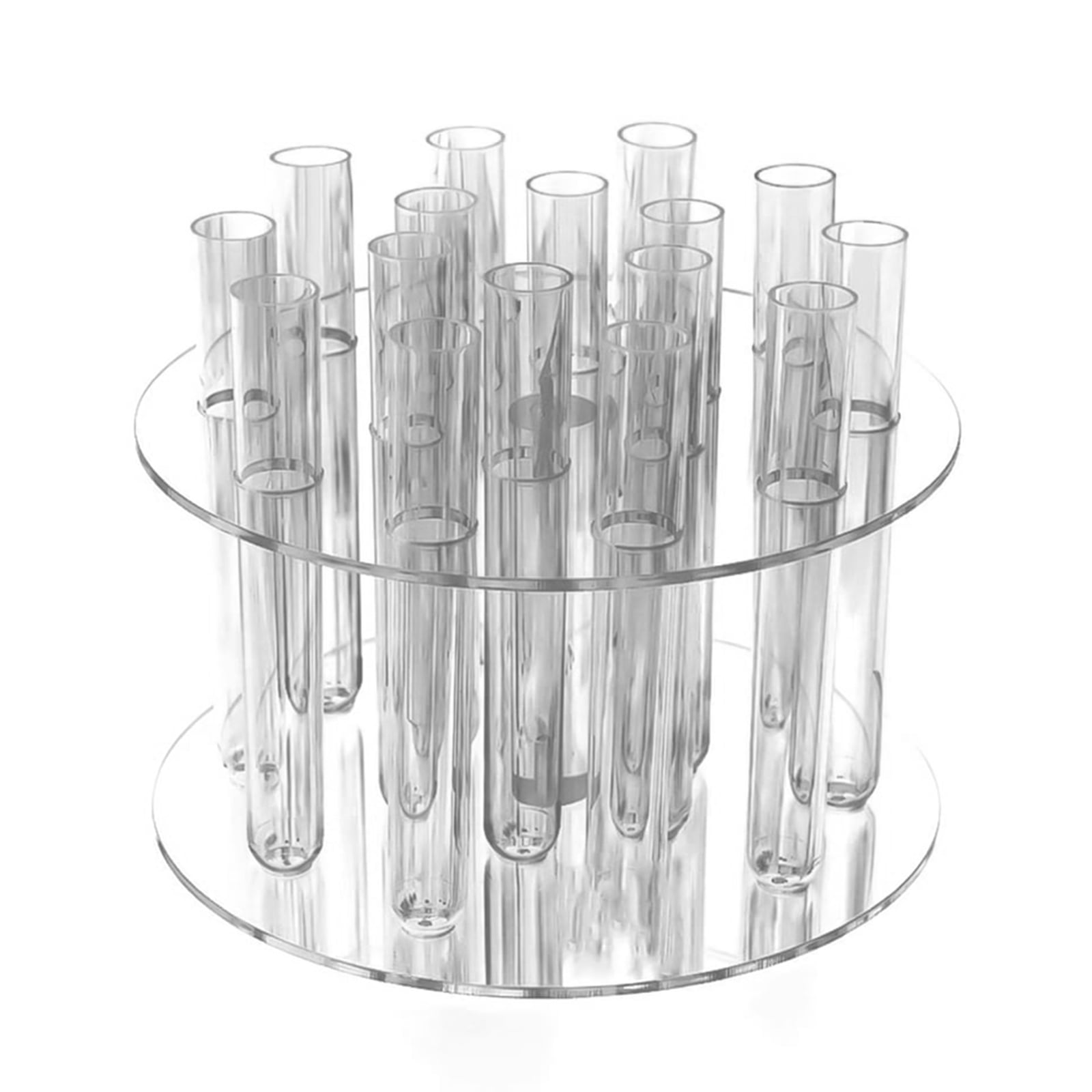 TITOUMI Clear Hydroponic Test Tube Vase Set , Artistic Flower Pot with ...