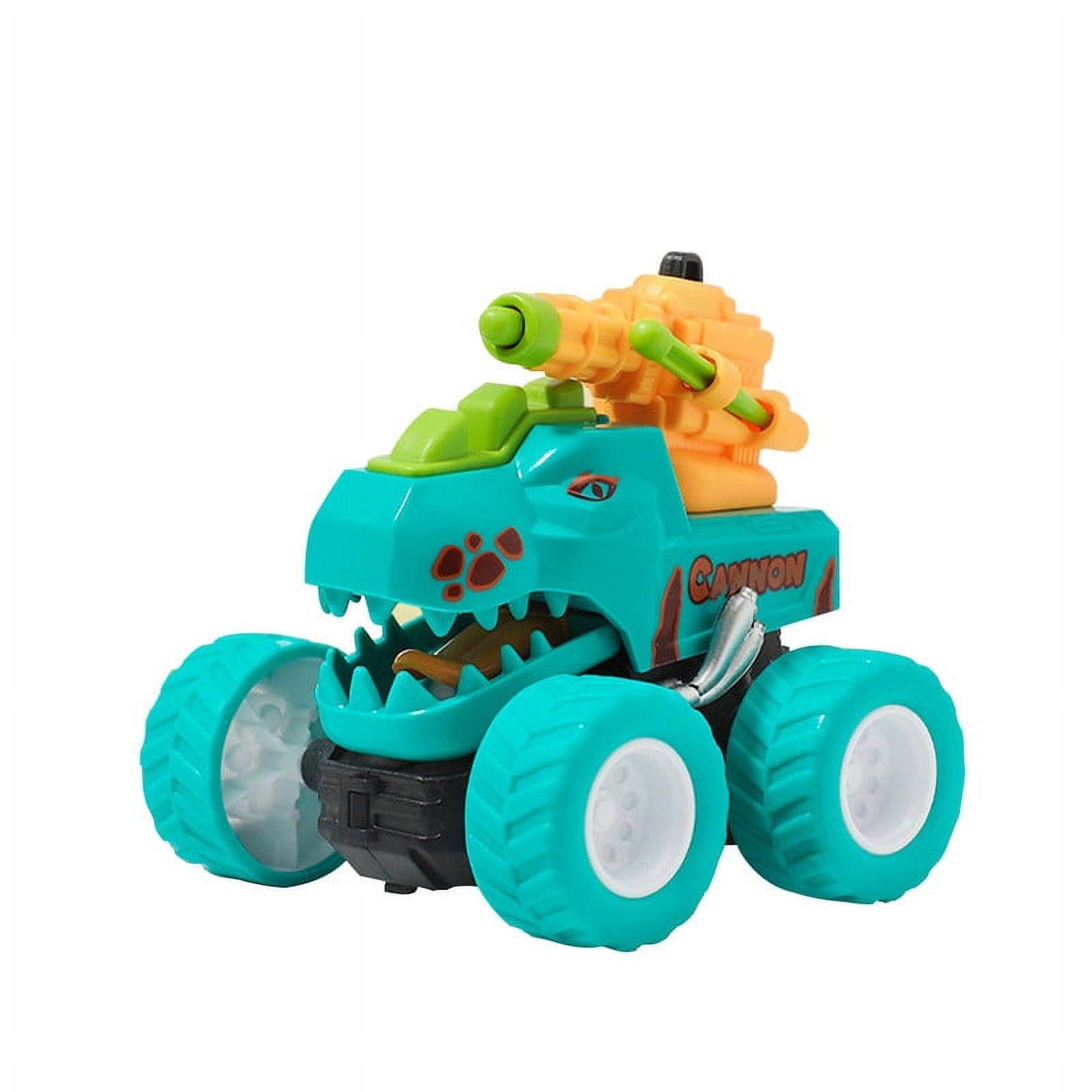 TITOUMI Dinosaur Catapult Toys Car Dinosaur Friction Power Pull Back ...