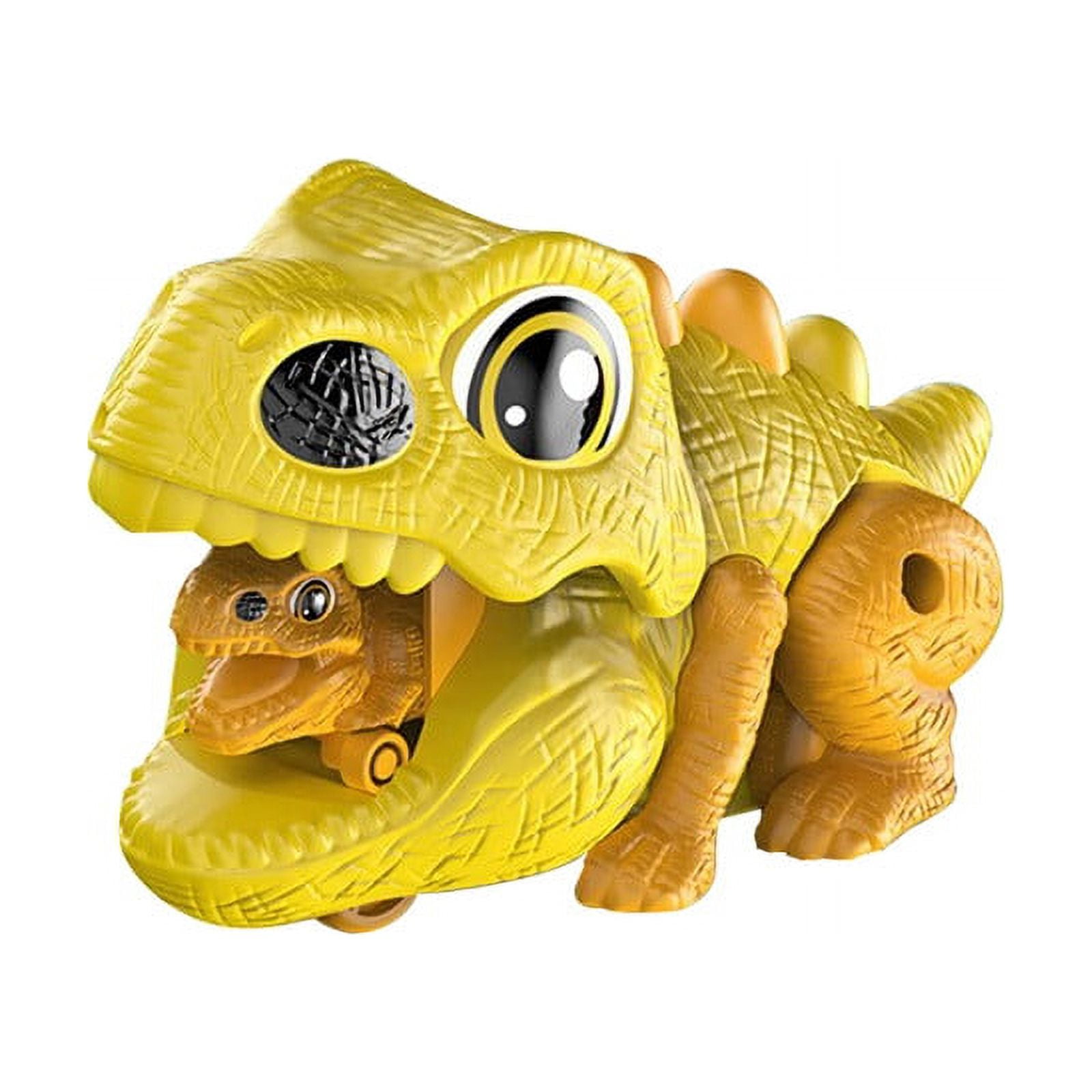 TITOUMI Dinosaur Pull Back Cars Vehicle Friction Inertia Press Car ...