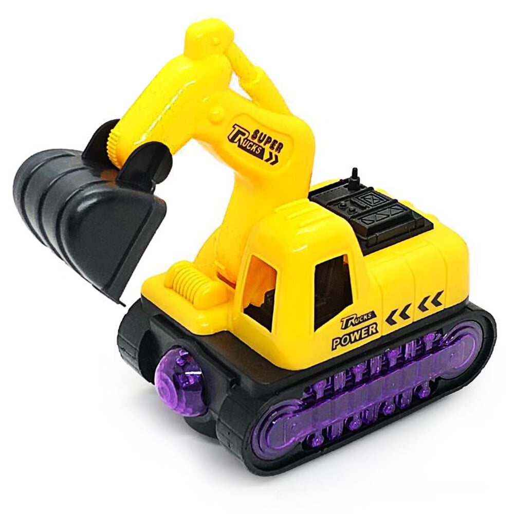 TITOUMI Electric Universal Excavator Toy, Construction Vehicles Pull Ba ...