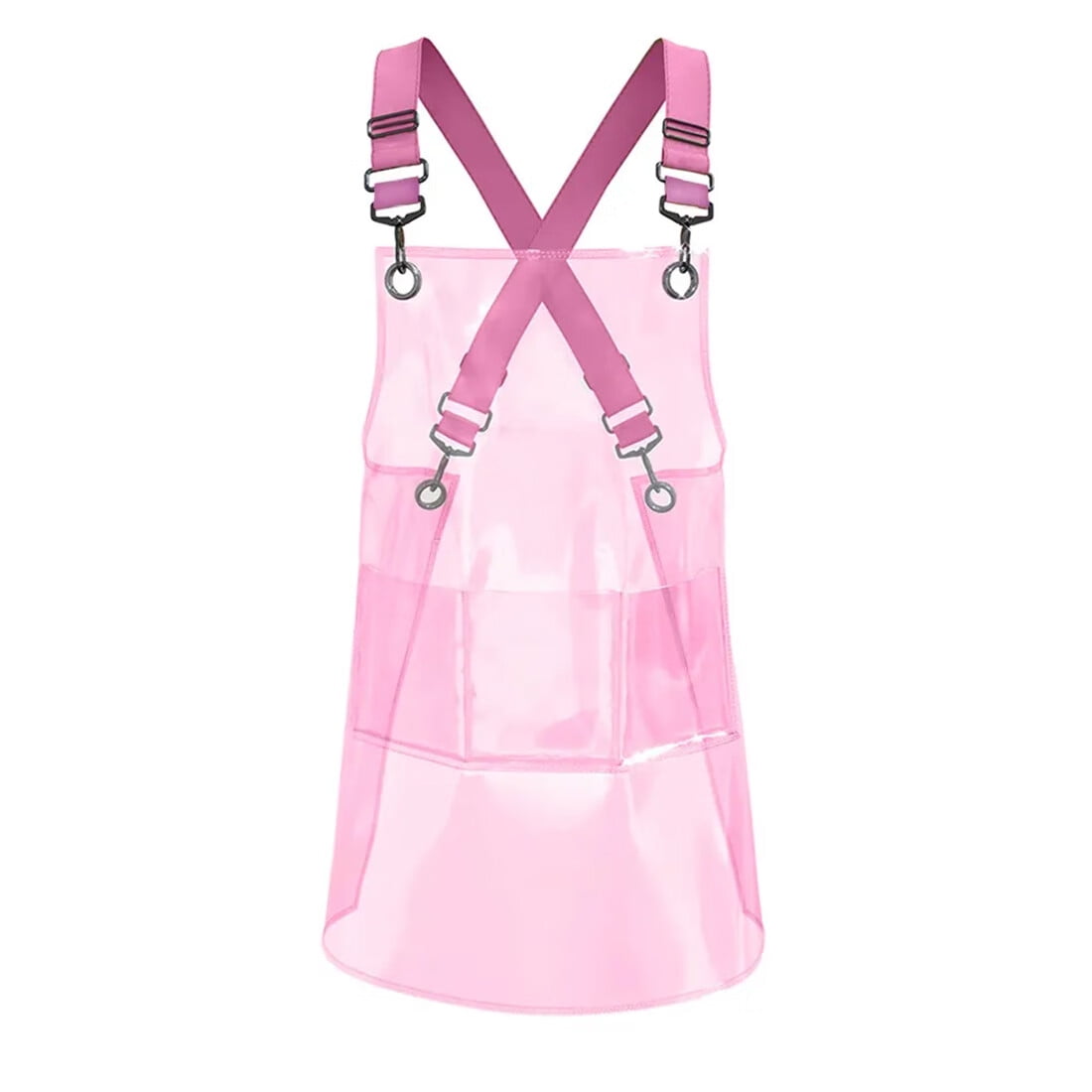 TITOUMI Fashion Transparent Work TPU Waterproof Apron with large Pocket ...