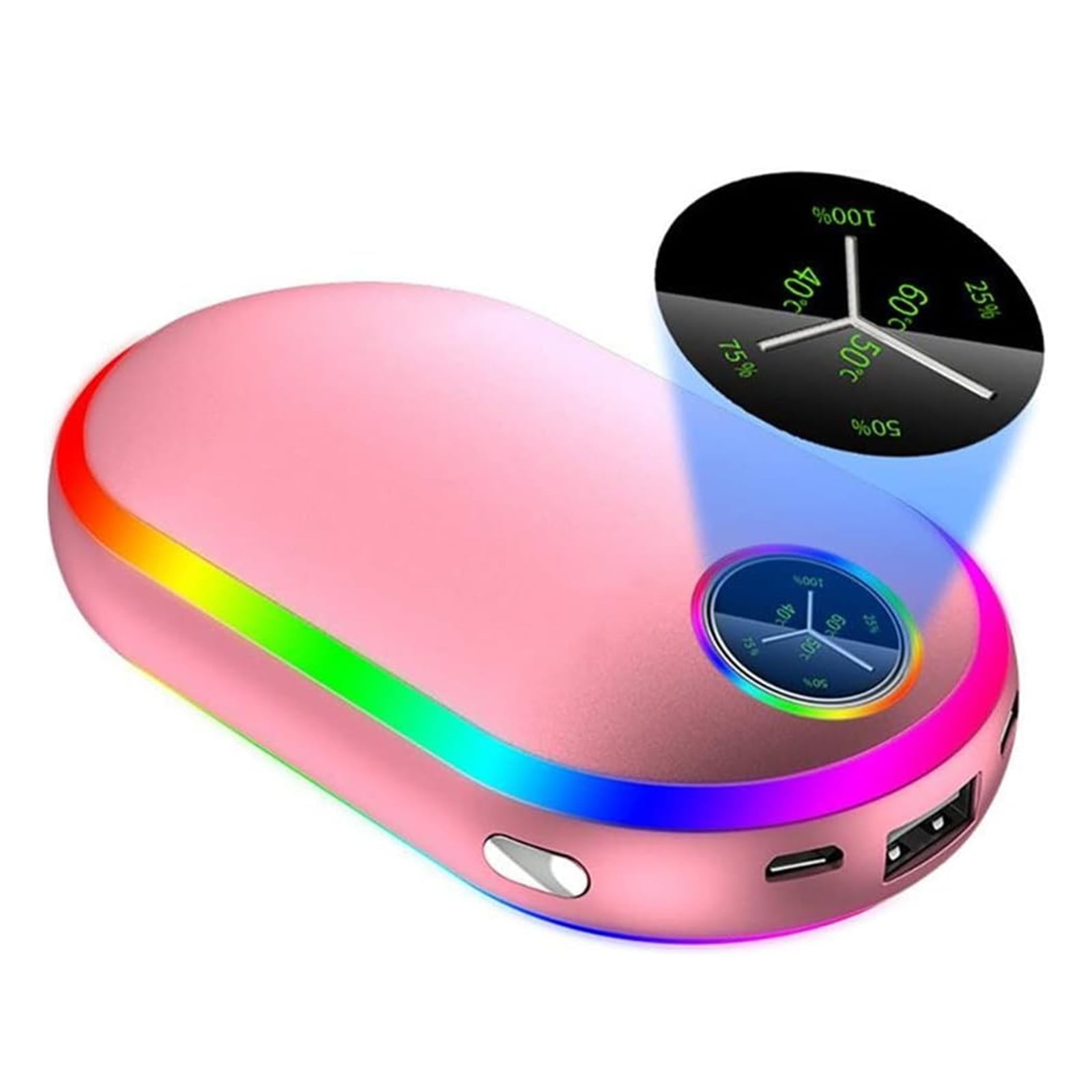 TITOUMI Fast-Charging Hand Warmers, 10000mAH Electric Portable Heater ...