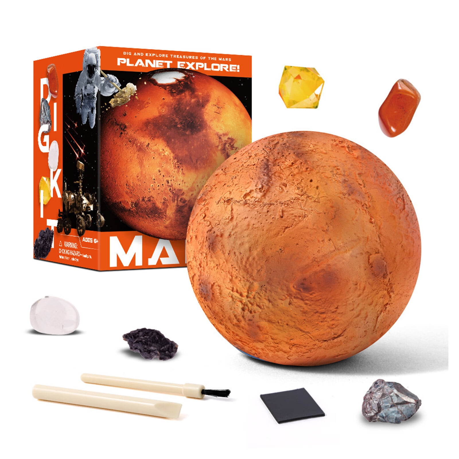 TITOUMI Gemstone Dig Kit, Solar System Space Toys Excavate Gems from ...