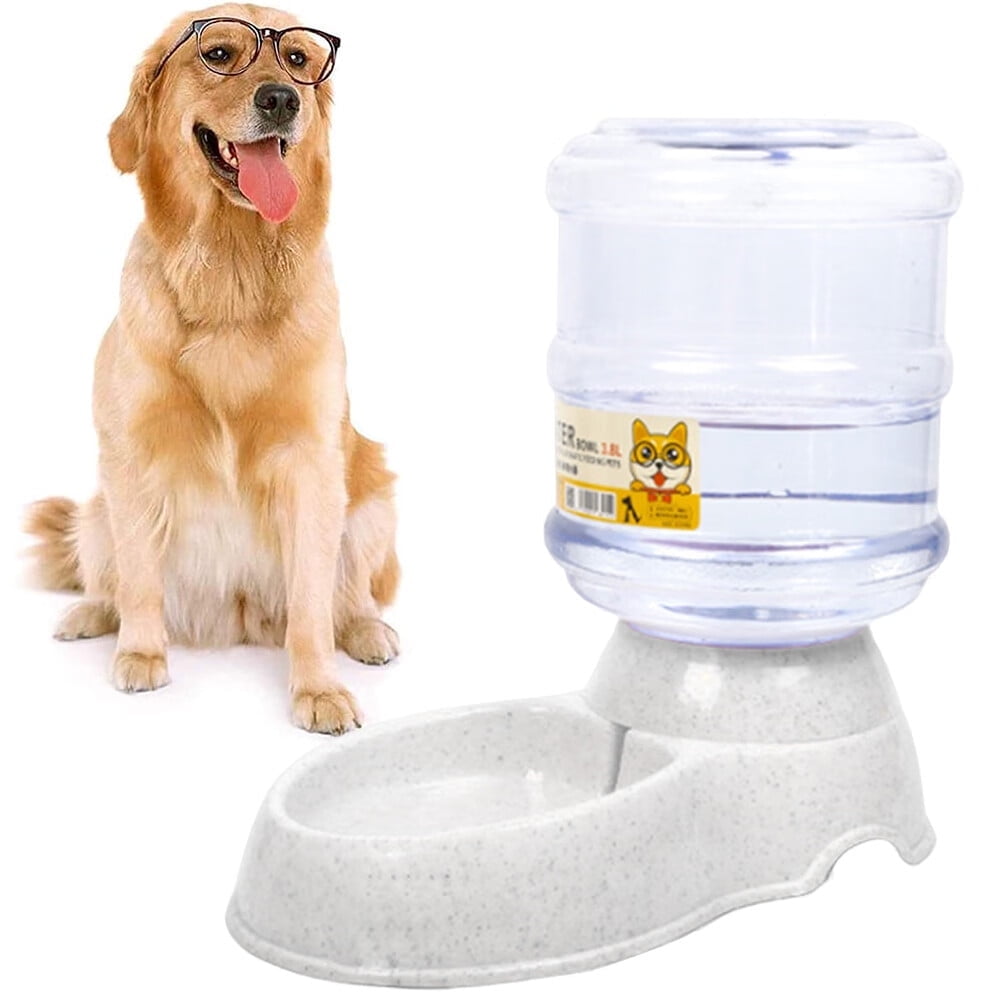 TITOUMI Gravity Pet Waterer for Cats and Dogs, 3.8L Large Capacity, Pet ...