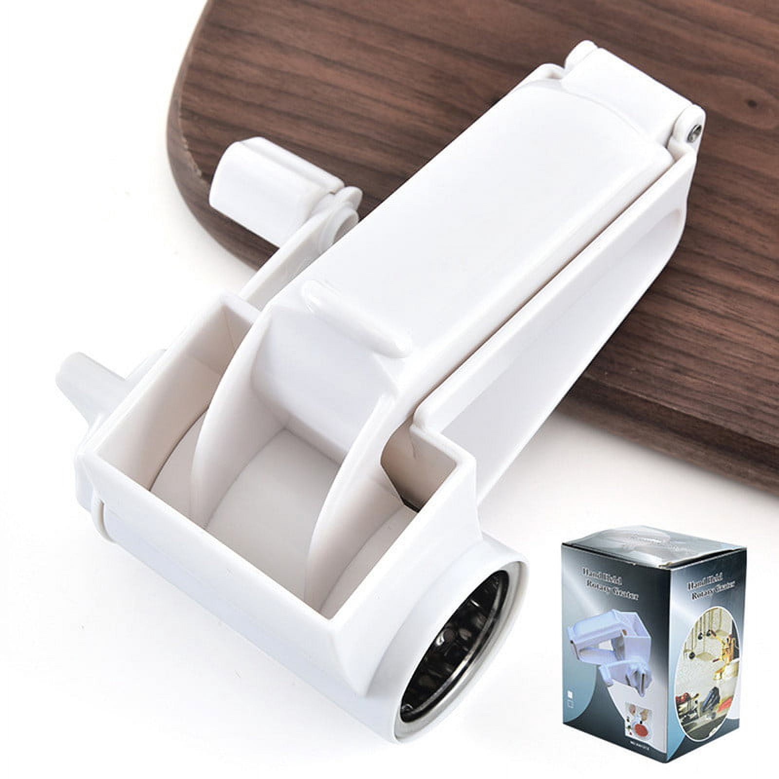 TITOUMI Handheld Rotary Cheese Grater, Nut Steel Kitchen Restaurant ...
