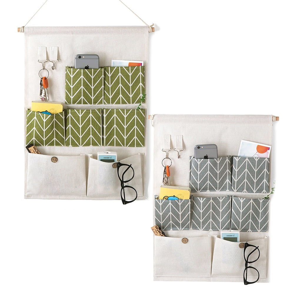 TITOUMI Home Multifunctional Hanging Bag Dormitory Fabric Hanging ...