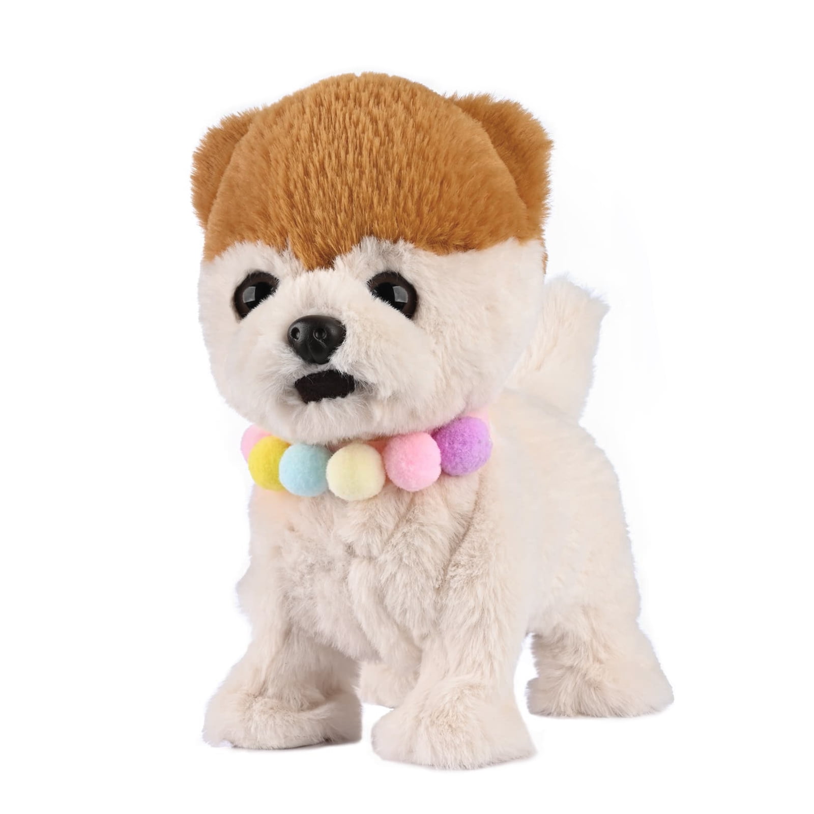 TITOUMI Interactive Plush Pet Dog,Electronic Plush Toy Dog with Remote ...