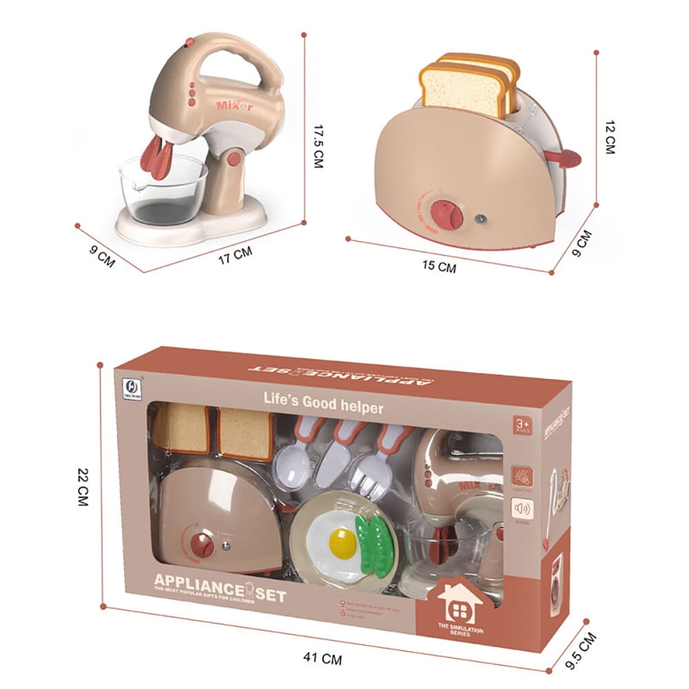 TITOUMI Kitchen Appliance Playset, Simulation Miniature Mixer and ...