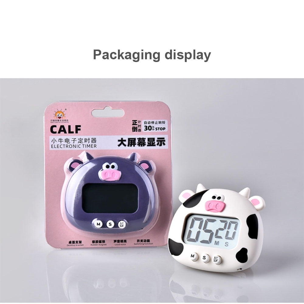 TITOUMI Kitchen Timer, Cute Cartoon Animal Countdown Timer, Magnetic ...