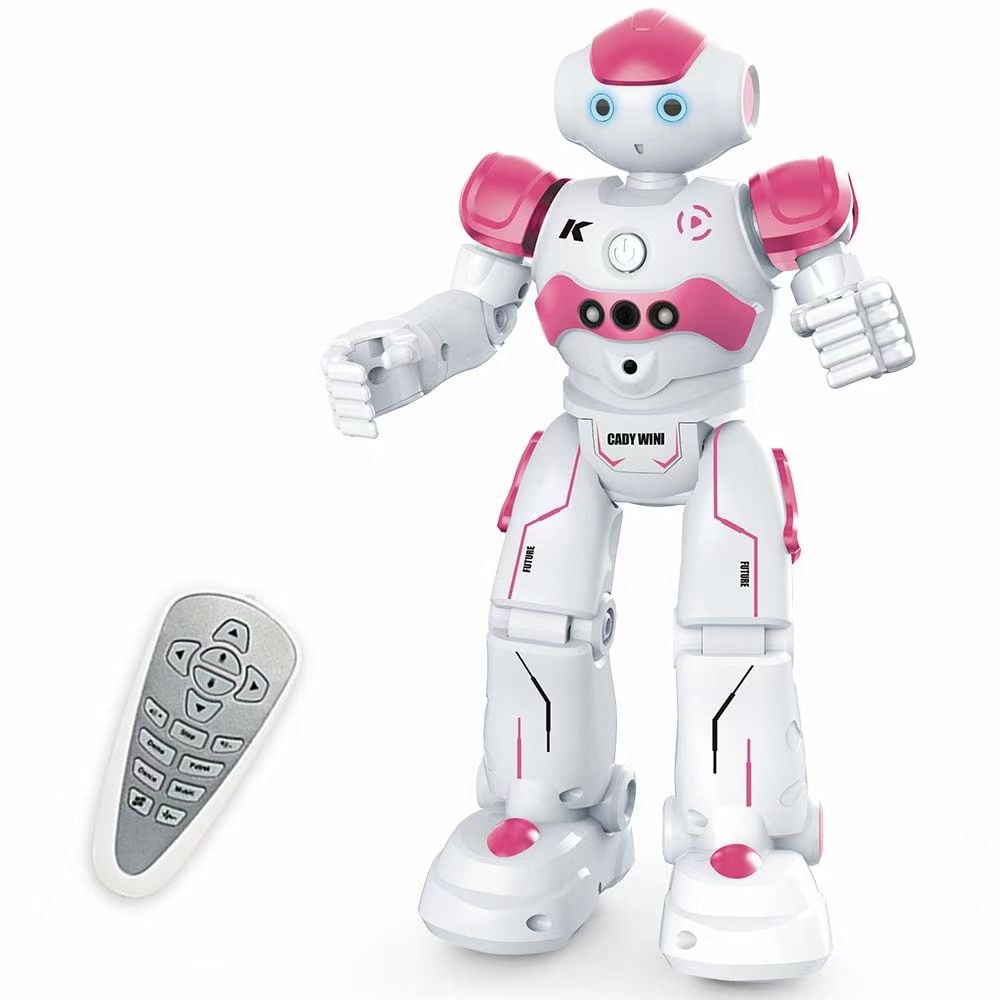 TITOUMI RC Robot Toy, Gesture Sensing Remote Control Robot for Kids Age 3 4 5 6 7 8 12 Year Old ...