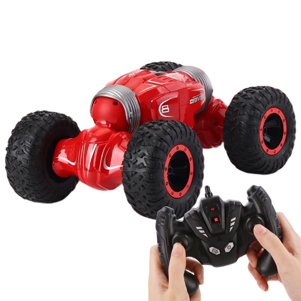 TITOUMI Remote Control Car, 2.4GHz Electric Racing Car, Double-Sided ...