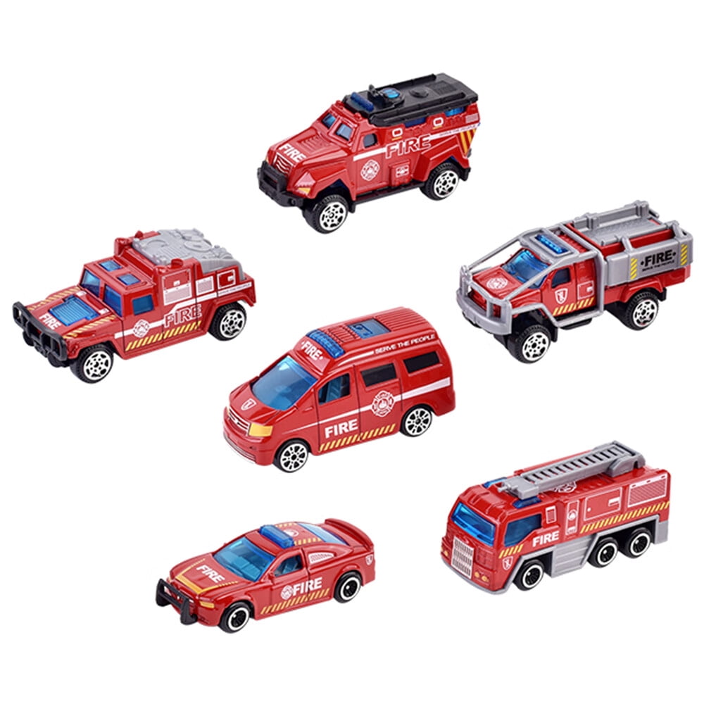 TITOUMI Set Of 6 Alloy Car Scale Models, 1:64 Scale, Pull Back Action ...