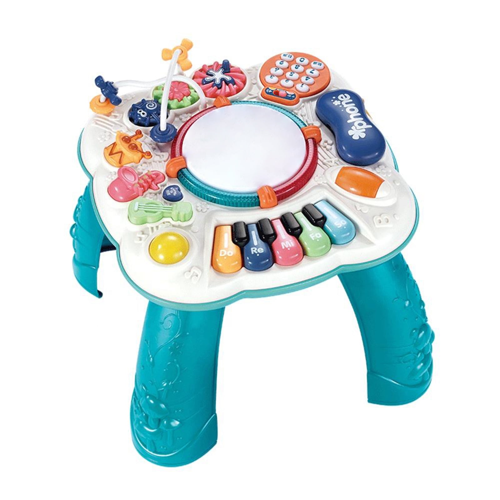 TITOUMI Sit-To-Stand Learn and Discover Table, with Music Lights ...